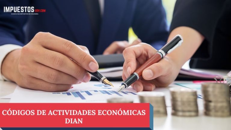 Códigos de actividades económicas DIAN - Impuestos-Gov.com